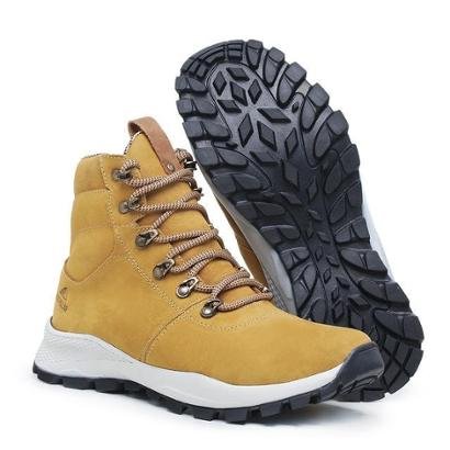 Bota Masculina 3022E Bootpillar Confort Premium em Couro - Preto | Netshoes