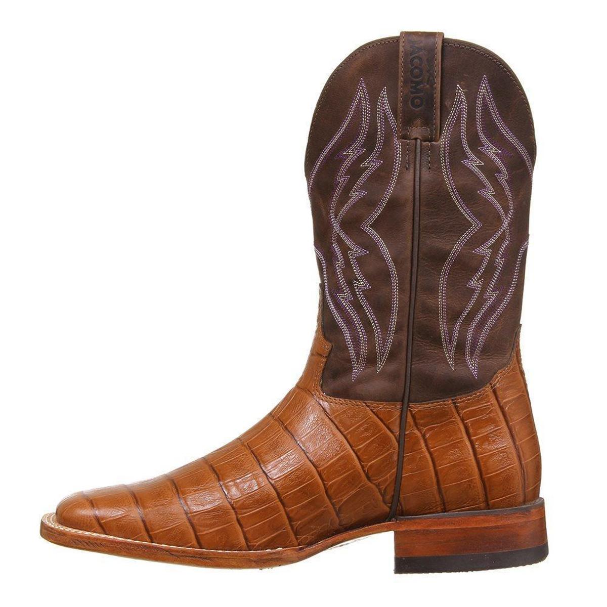 Bota Masculina Caramelo Bico Quadrado Jácomo 32641 - Caramelo | Netshoes