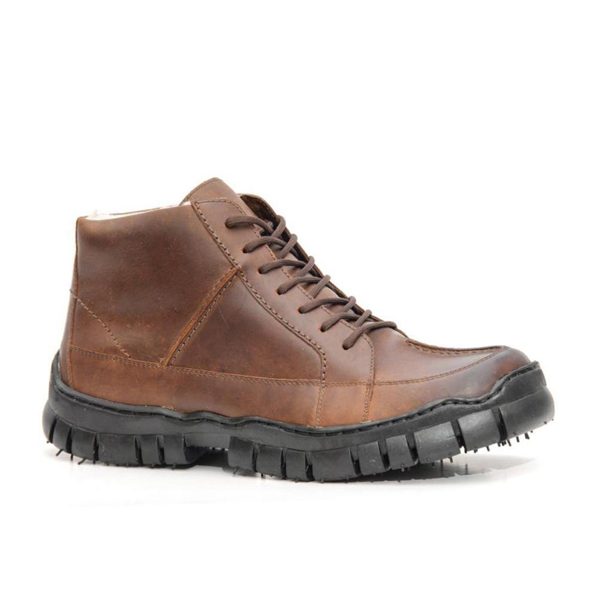 Bota Masculina Sandro Moscoloni Snow Floor Marrom - Marrom | Netshoes