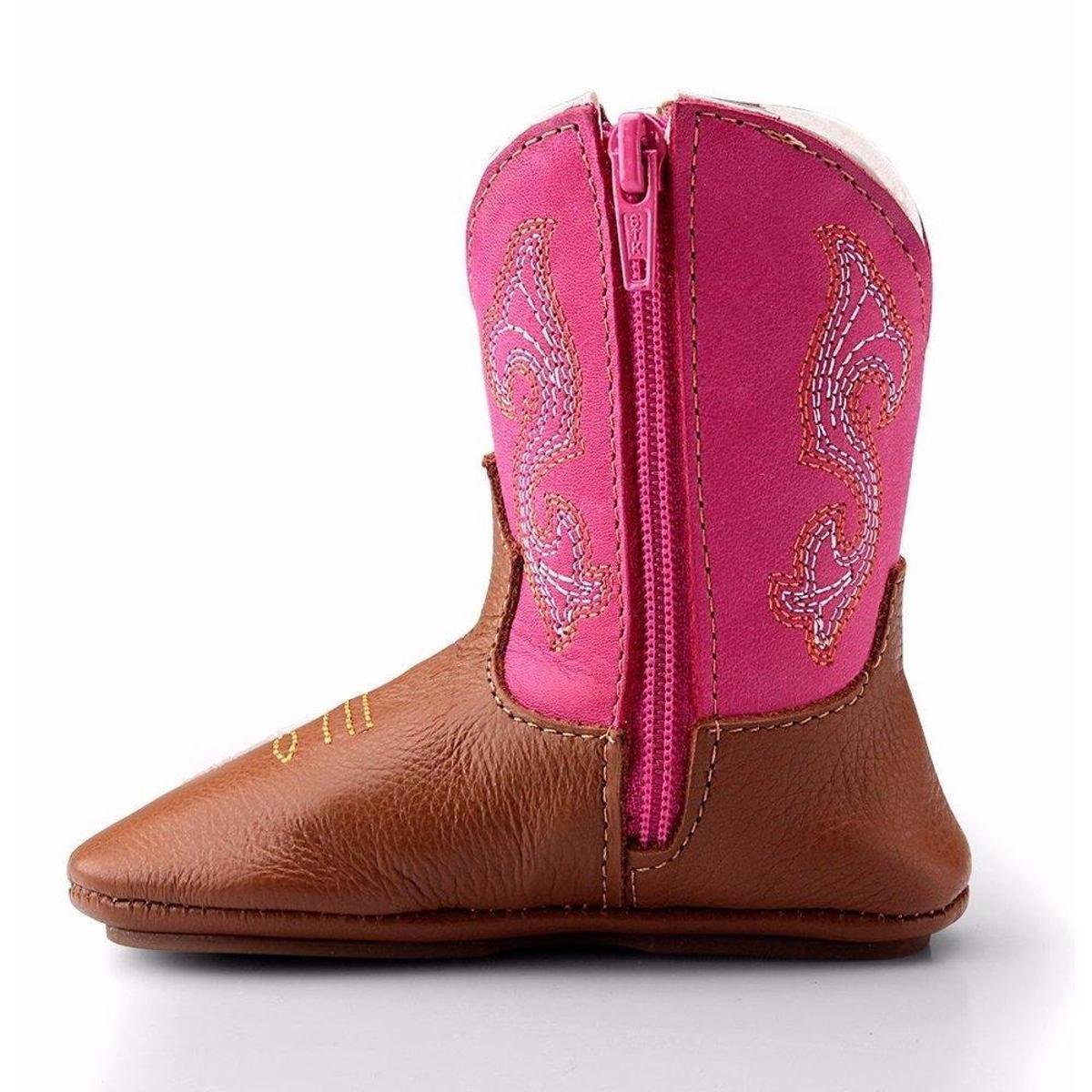 Bota Texana Country Baby Capelli Boots Infantil - Rosa | Netshoes