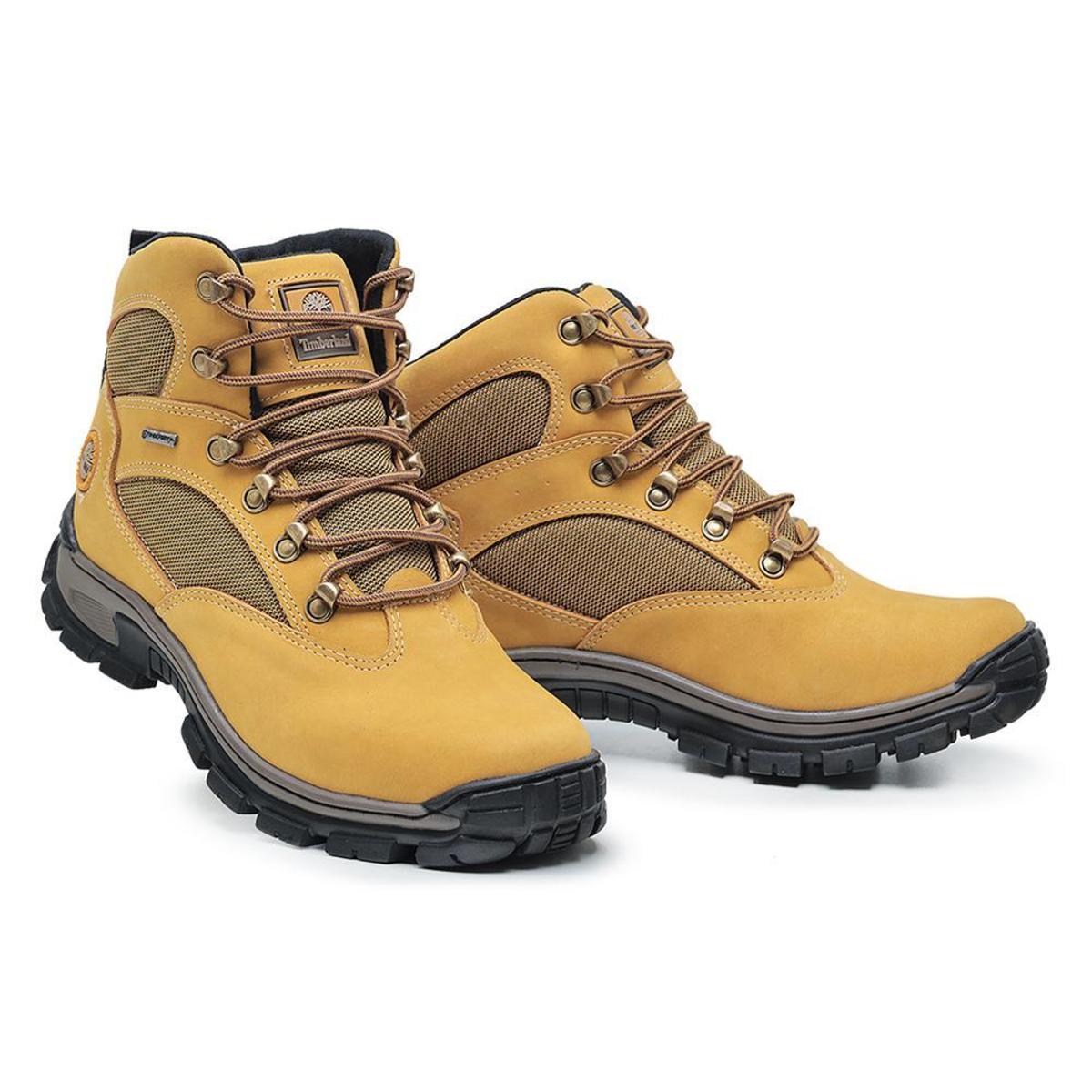 Bota Timberland Brasil Chocorua Impermeável Trail Gore GTX - Amarelo ...