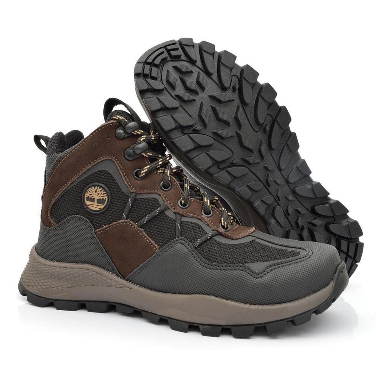 Bota Timberland Original Masculina Premium Boot Heritage - Marrom ...