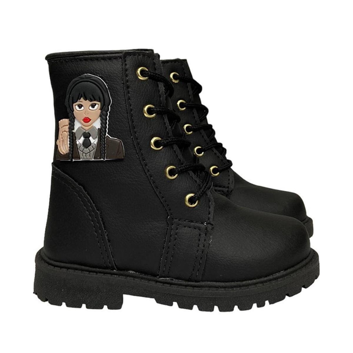 Bota Tratorada Infantil Feminina 20 Ao 34 - Preto | Netshoes