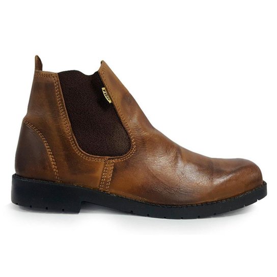 Botina F1000 Masculina - Cafe | Netshoes