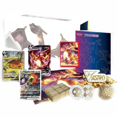 Box Pokémon Coleção Ultra Premium Charizard 195 Cartas - Laranja | Netshoes