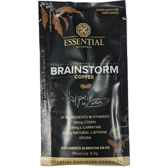 Brainstorm Coffee - Café com Especiarias - Sache 9,3g - Essential ...