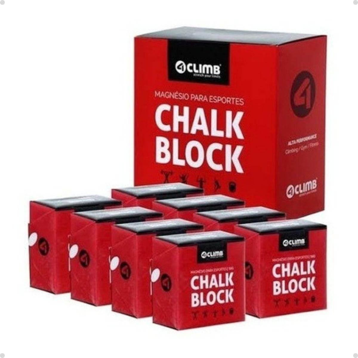 Caixa 8 Unid Magnésio Chalk Block 56g Lpo Escalada - Branco | Netshoes