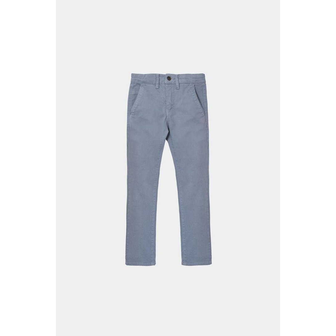 Calça Aramis Chino Color Sarjada Azul Indigo - Azul | Netshoes