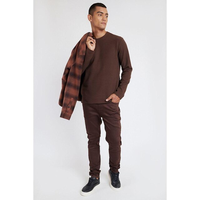 Calca Aramis Color Five Pockets Skinny Power Cafe - Café | Netshoes