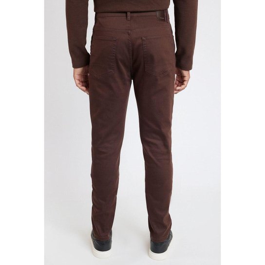 Calca Aramis Color Five Pockets Skinny Power Cafe - Café | Netshoes