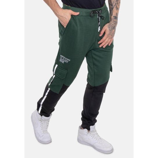 Calça Fatal Moletom Masculino - Verde | Netshoes