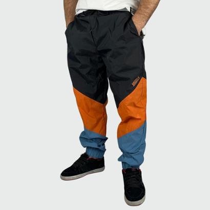 Calça Grizzly Panels Preto - Preto | Netshoes