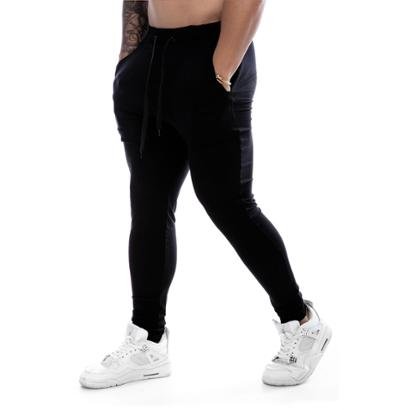 CALÇA JOGGER VISCO LIGHT Bulking - Preto | Netshoes