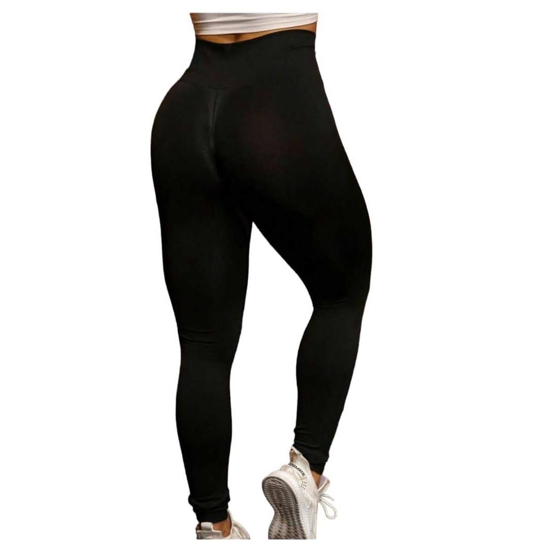Calça Leg Legging LISA LEVANTA BUMBUM Cintura Alta Fitness Treino ...