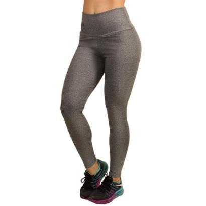 Calça Legging Lisa Serra e Mar Cós Alto Suplex Academia Cintura Alta ...