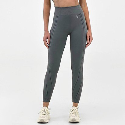 Calça Lupo AF Legging Max Lupo Feminina - Grafite | Netshoes