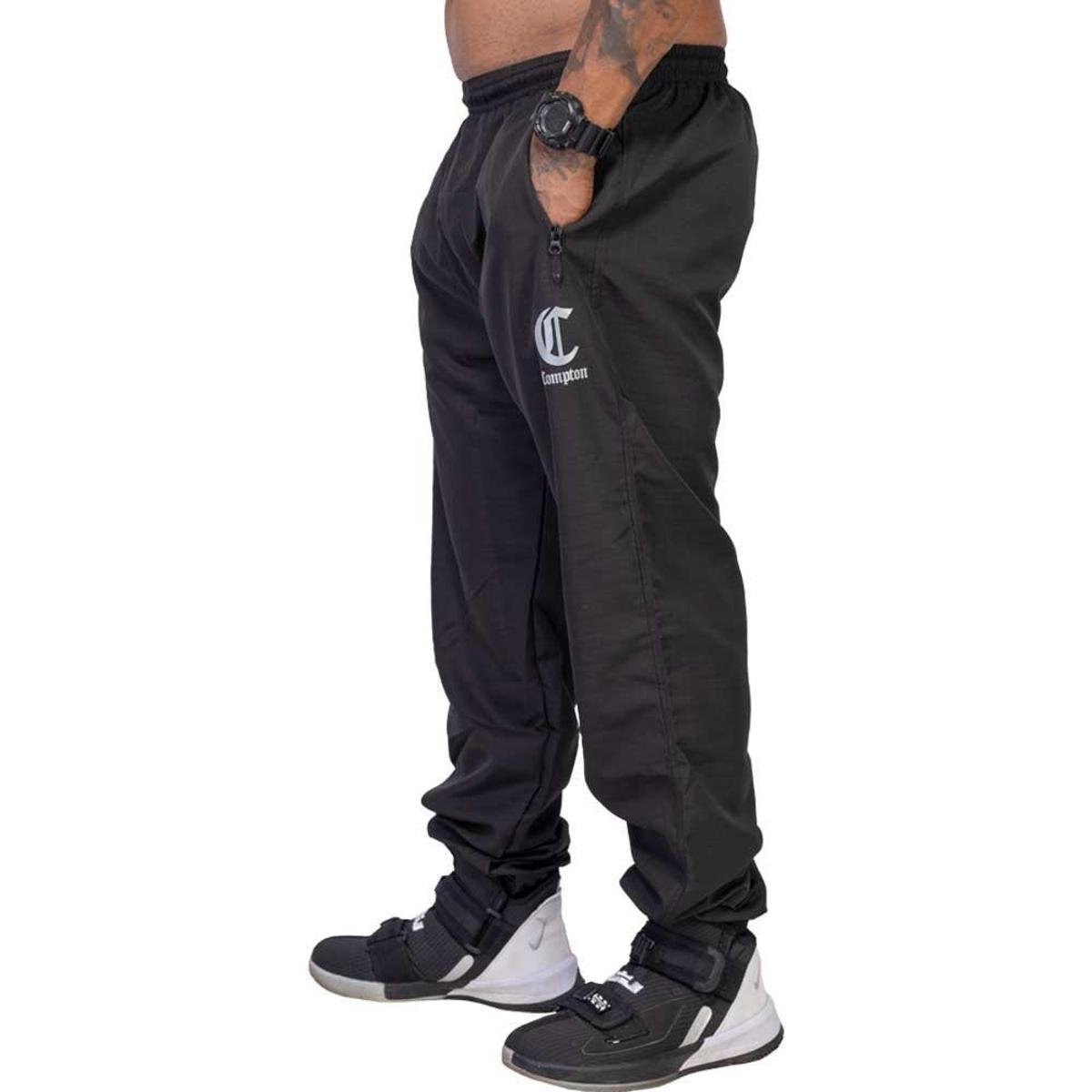 Calça Masculina Compton Logo - Preto | Netshoes