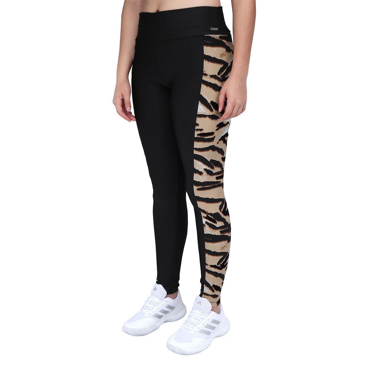 Calça Oxer Recorts Estampa Preta - Preto | Netshoes