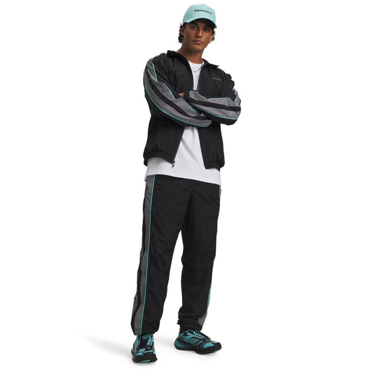 Calça Sportstyle Under Armour Mansory Icon Track Masculina - Preto ...