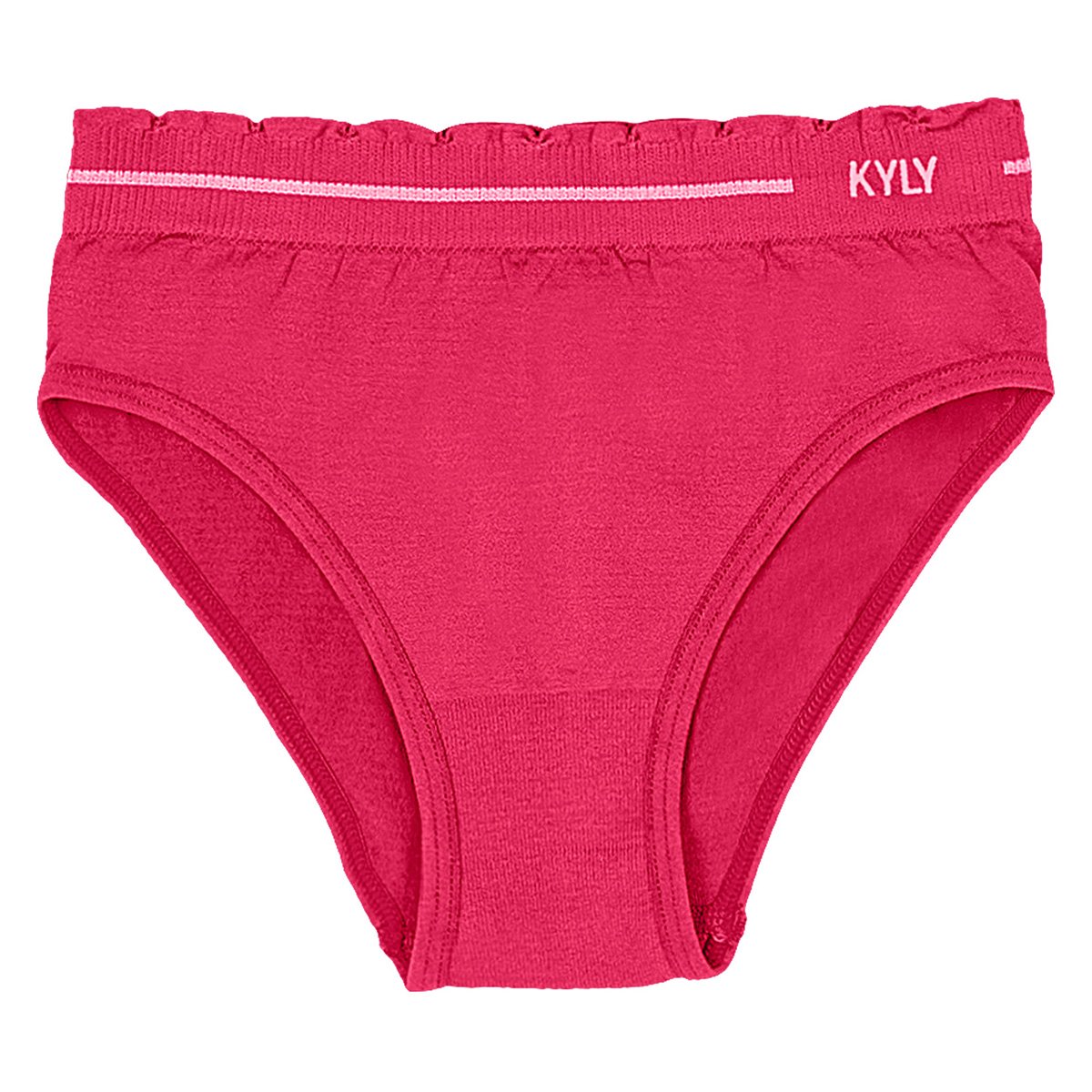 Calcinha Infantil Tanga Kyly Sem Costura Pink Netshoes