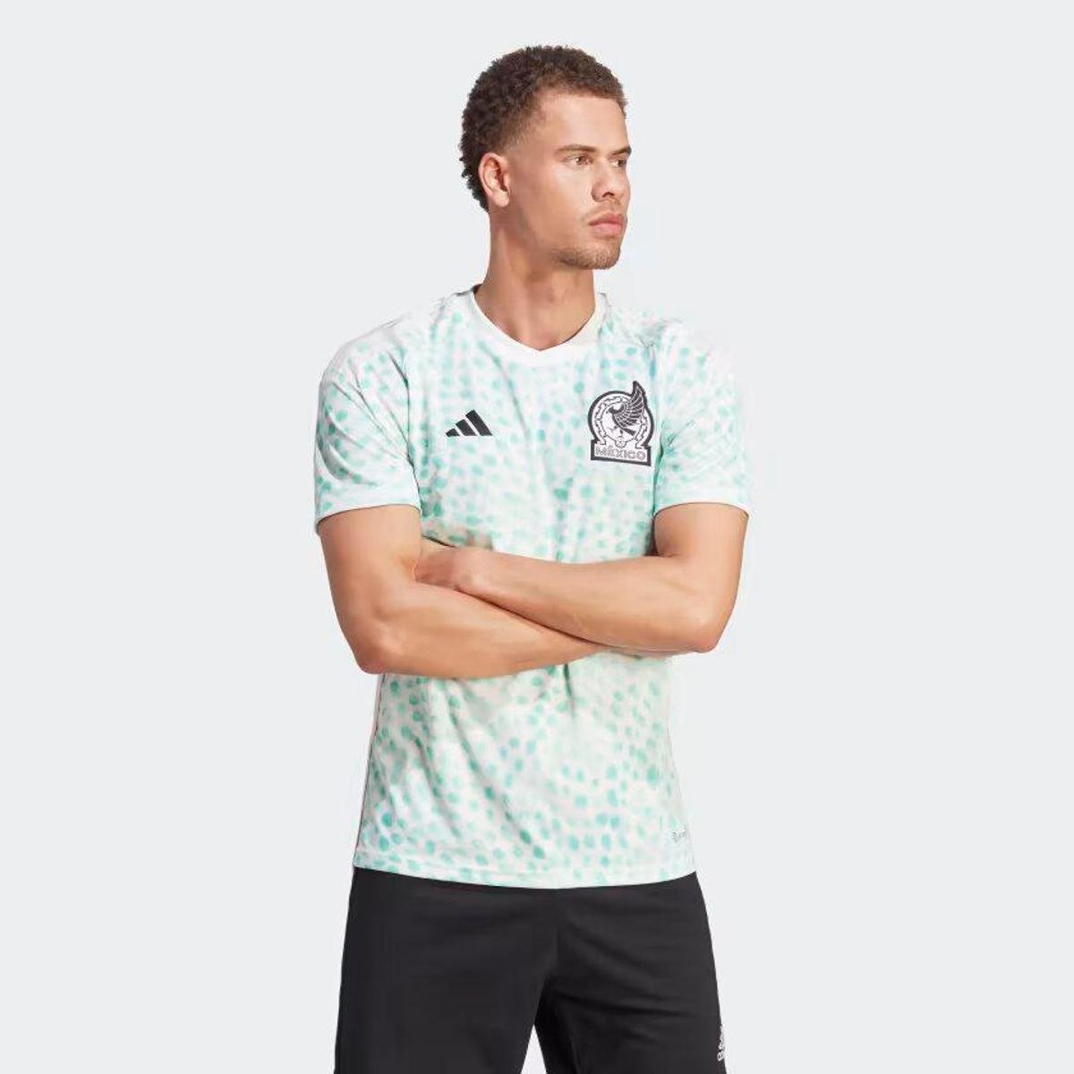 Camisa 2 Seleção Mexicana 23 - HT4194 - Branco | Netshoes