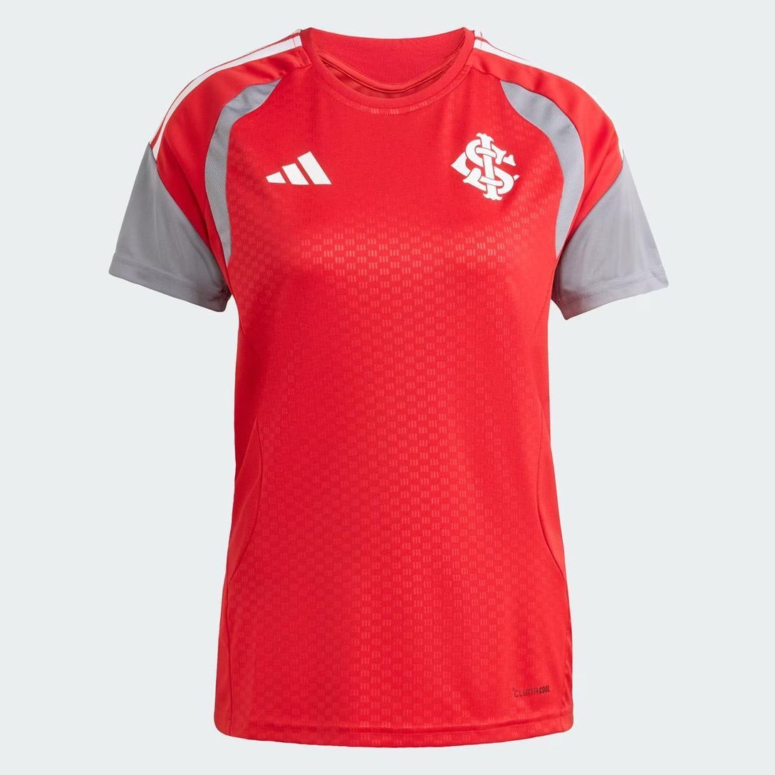 Camisa Adidas Internacional Treino 2026 Feminina - Vermelho | Netshoes