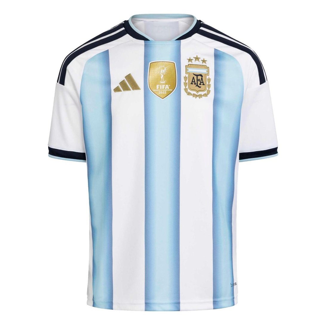 CAMISA ARGENTINA ADIDAS I WC2026 TORCEDOR INFANTIL - Branco | Netshoes