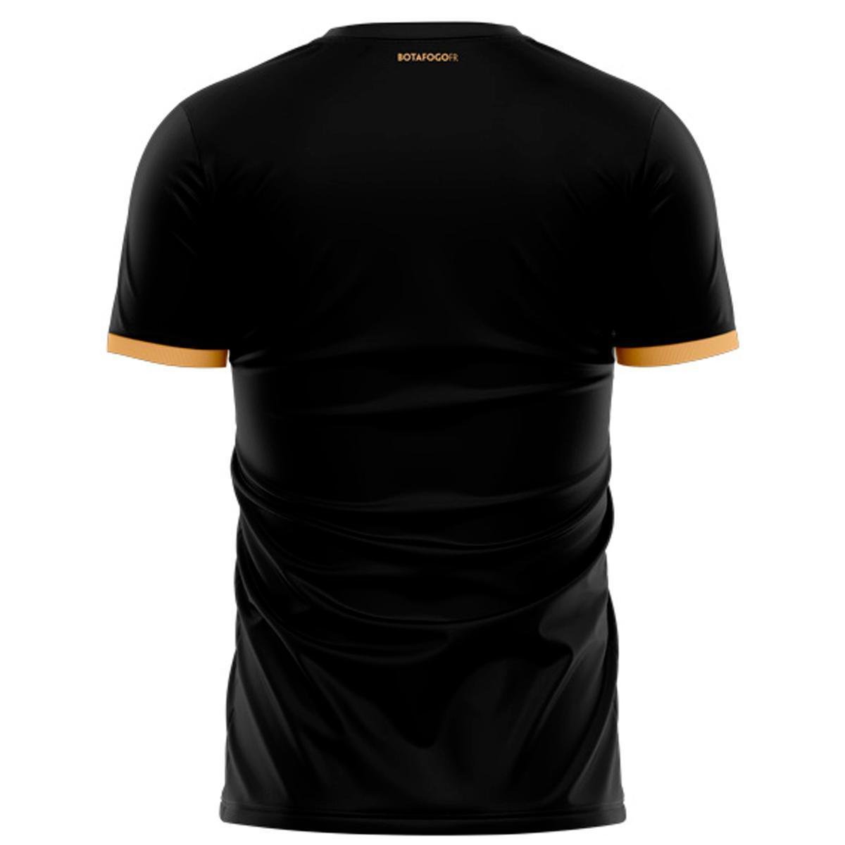 Camisa Braziline Splash Botafogo Masculino Preto - Preto | Netshoes