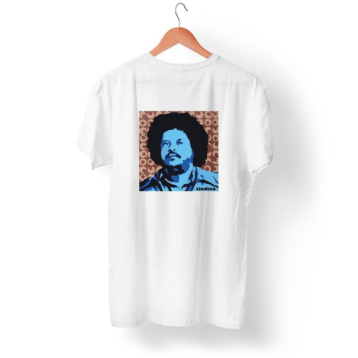 Camisa Camiseta Tim Maia Sindico Mpb Rock Algodão Top - Branco | Netshoes
