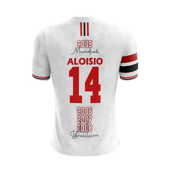 Camisa do São Paulo Oficial Plus Size Chulapa 14 Tri Mundial 2005 ...