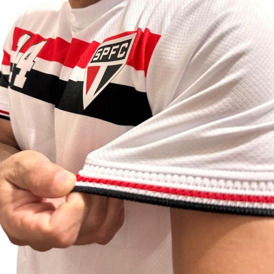 Camisa do São Paulo Oficial Plus Size Chulapa 14 Tri Mundial 2005 ...