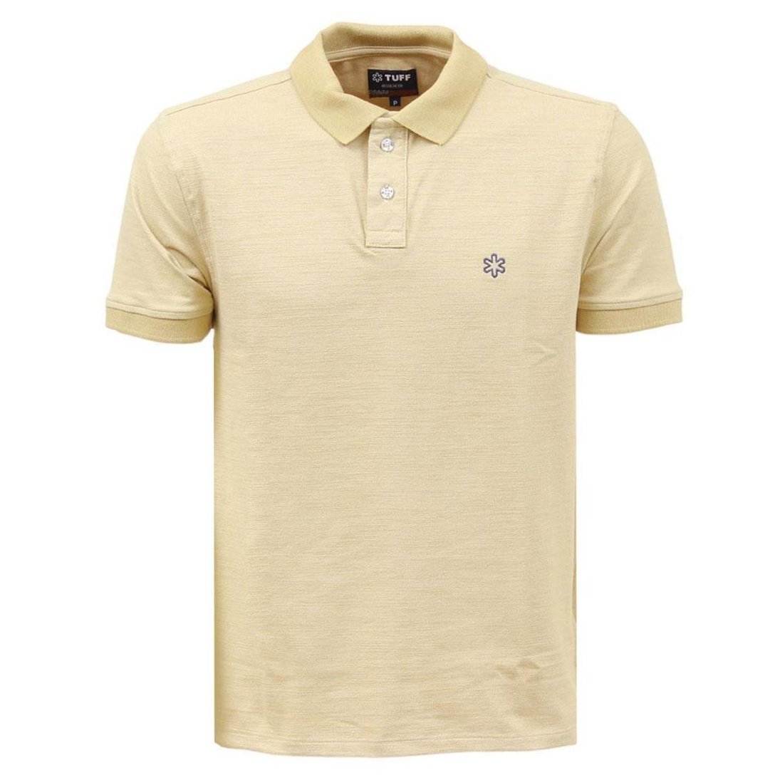Camisa Gola Polo Masculina Bege Tuff 37620 - Bege | Netshoes