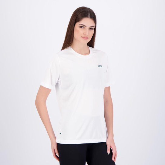Camisa Gr33n Goiás 2023 Basic Feminina - Branco | Netshoes