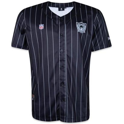 Camisa Jersey NFL Las Vegas Raiders Stripes - Preto | Netshoes