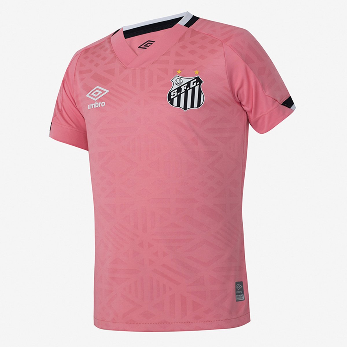 Camisa Juvenil Santos Outubro Rosa 22/23 s/n° Torcedor Umbro Feminina ...