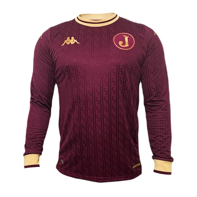 Camisa Juventus Mooca Kappa 2024 Uniforme 1 Manga Longa - Masculino ...