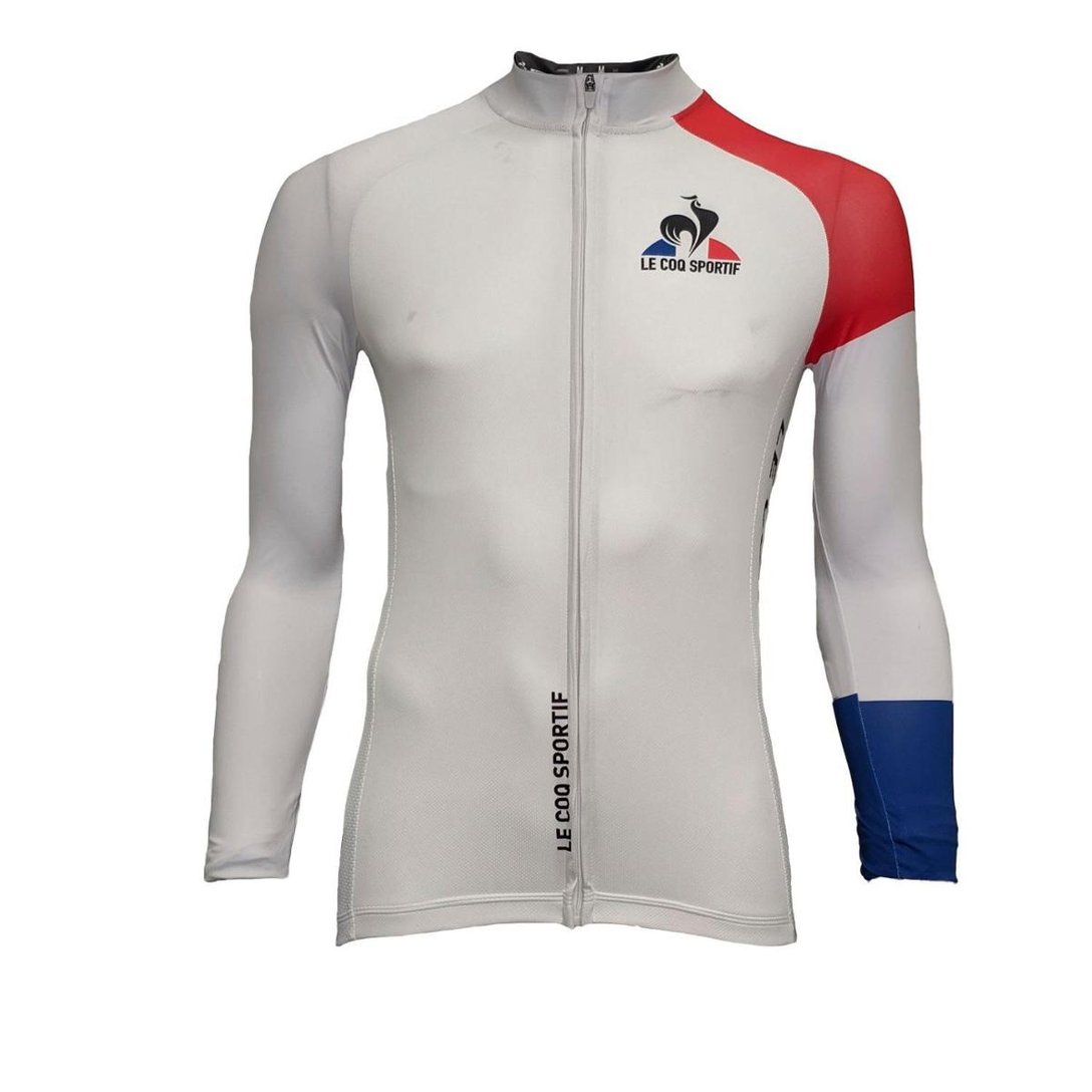 Camisa Le Coq Jersey New Elite Tree Sleeve Masculina - Branco - Branco ...