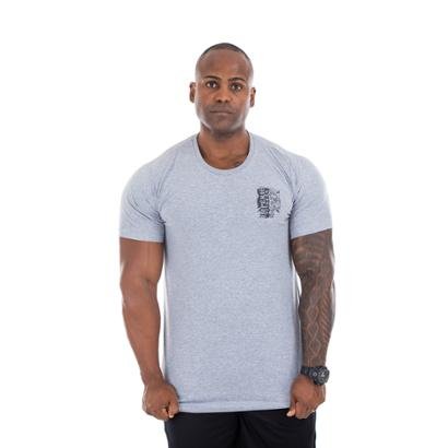 Camisa Long Império Fitness Tiger Masculina - Cinza | Netshoes