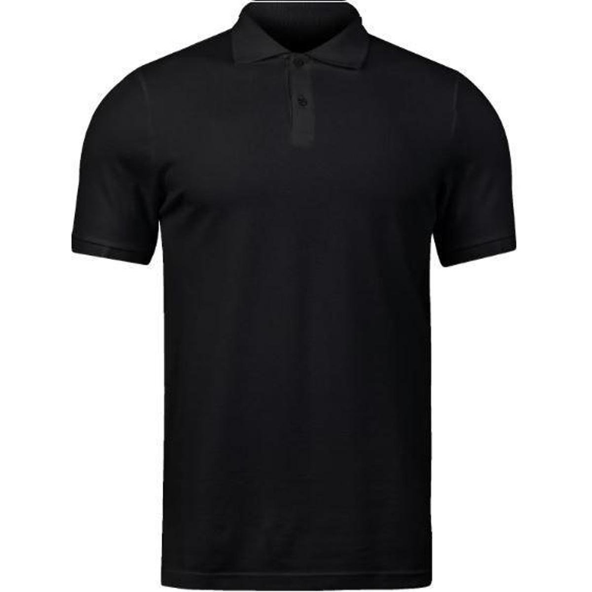 Camisa Masculina Gola Polo Piquet 100% poliéster - Preto | Netshoes