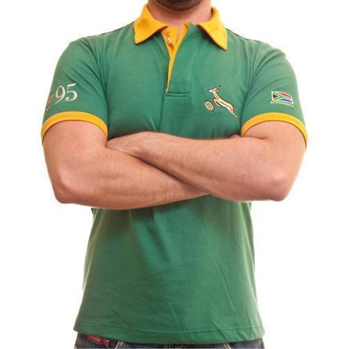 Camisa Masculina Retrô Springboks 1995 - Icon Edition - Verde | Netshoes