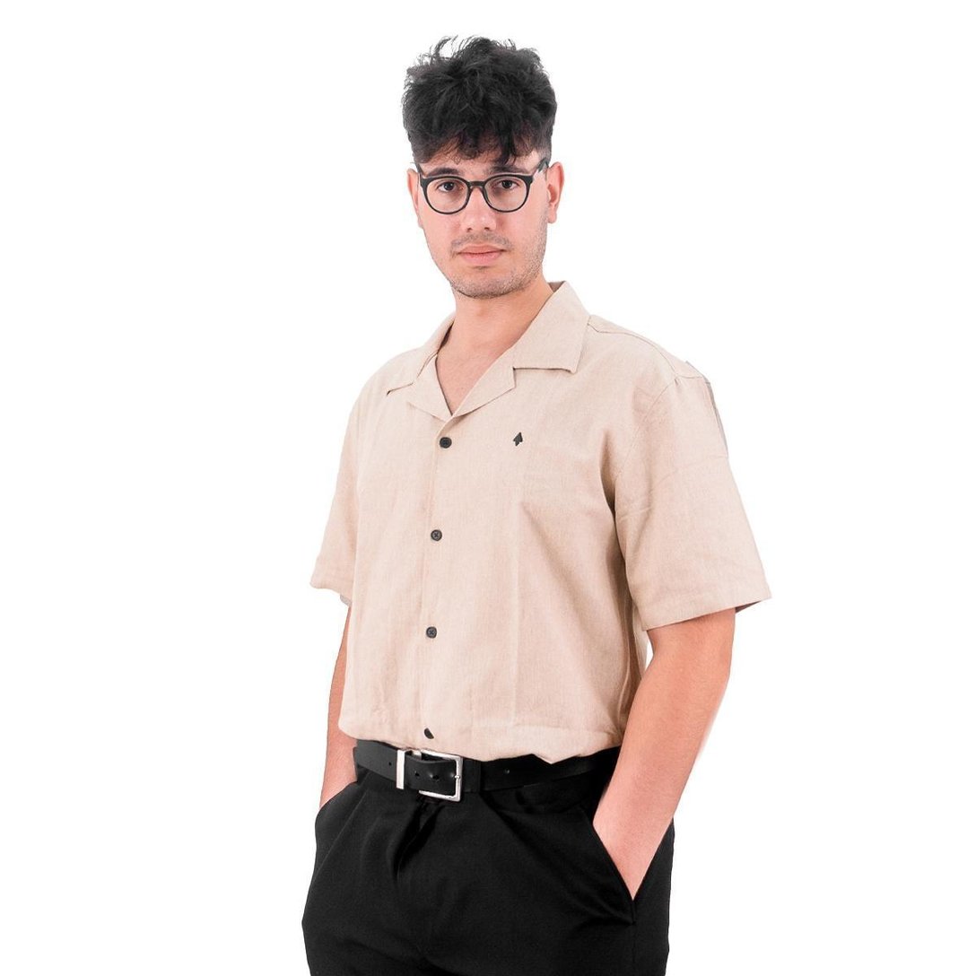 Camisa Mcd Box Fit Core Masculino - Bege | Netshoes