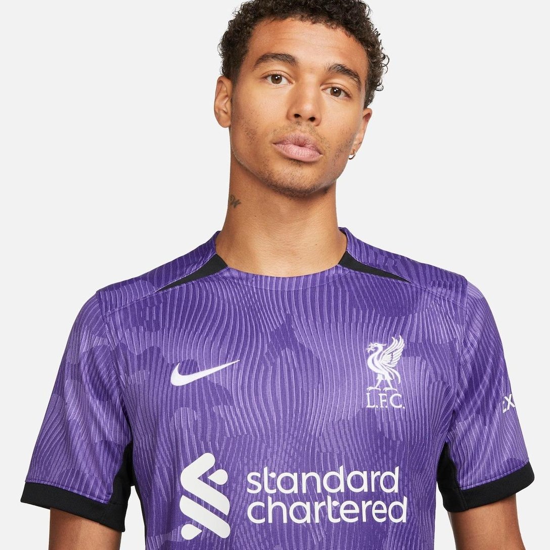 Camisa Nike Liverpool III 2023/24 Torcedor Pro Masculina - Roxo | Netshoes