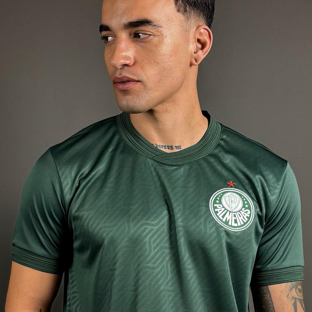 Camisa Palmeiras Home Dry Masculina - Verde | Netshoes