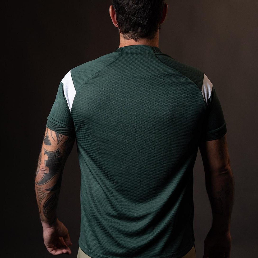Camisa Palmeiras Palestra Monograma Masculina - Verde | Netshoes