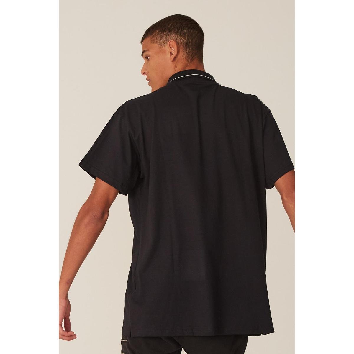 Camisa Polo Fatal Plus Size Fasshion Basic Masculino - Preto | Netshoes