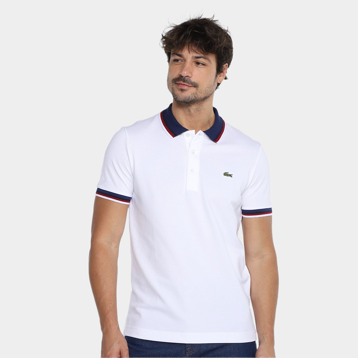 Camisas Polo Masculino Lacoste Masculino em promoção na Netshoes!