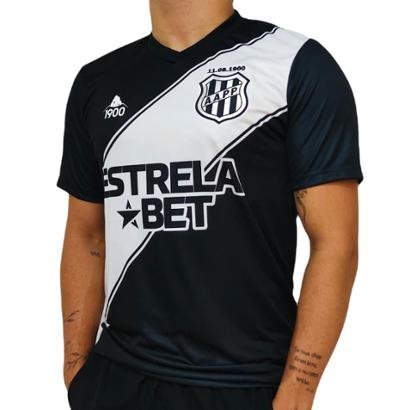 Camisa Ponte Preta 2023 Torcedor Jogo 2 Super Bolla - Masculino - Preto ...