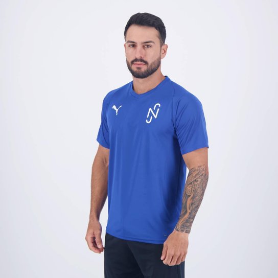 Camisa Puma Neymar Jr NJR Core Masculina - Azul | Netshoes