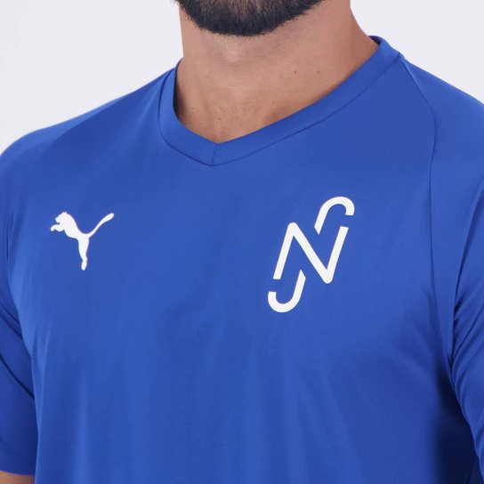 Camisa Puma Neymar Jr NJR Core Masculina - Azul | Netshoes