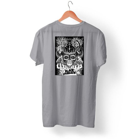 Camisa Rock Black Sabbath Capa CD Albúm Disco Música Punk Poster ...
